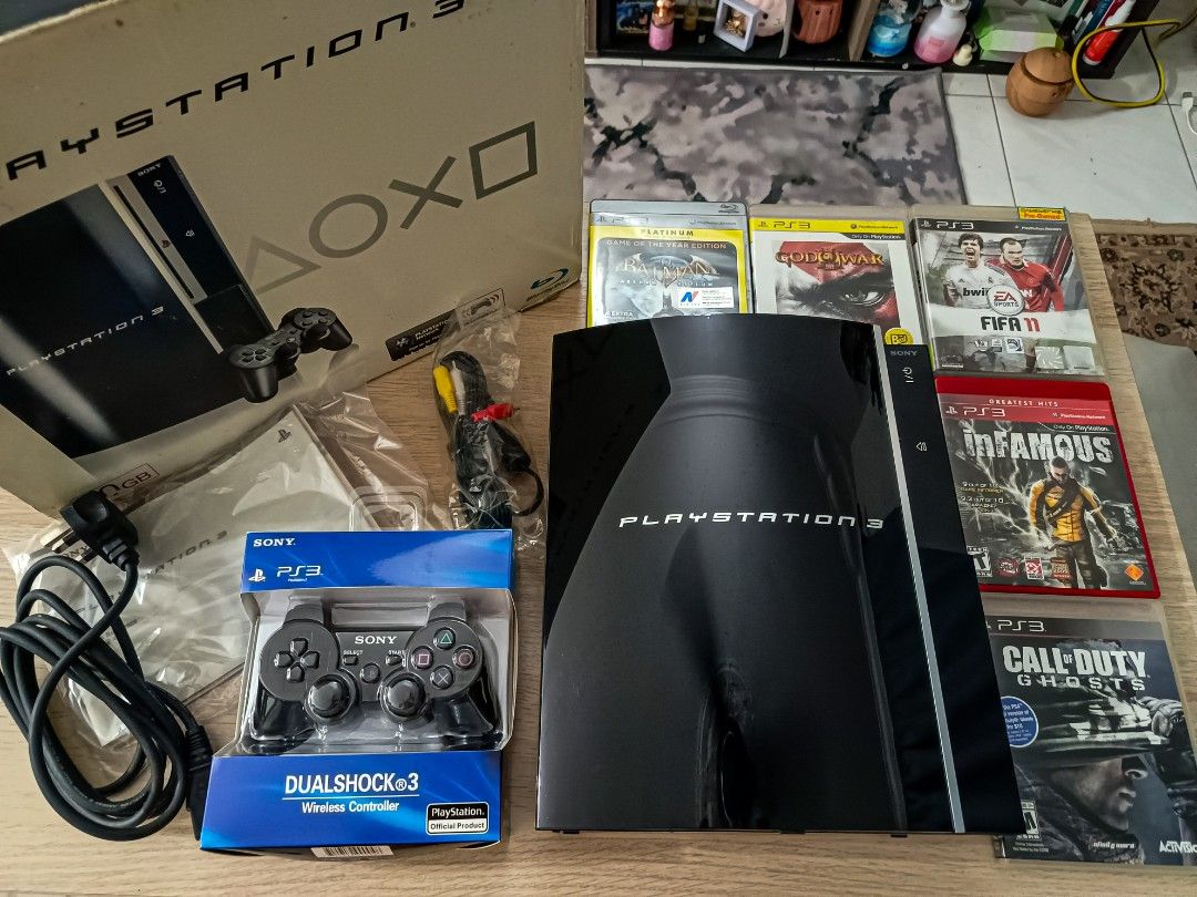 Sony PS3 Fat Black New Old Stock, Video Gaming, Video Game Consoles ...