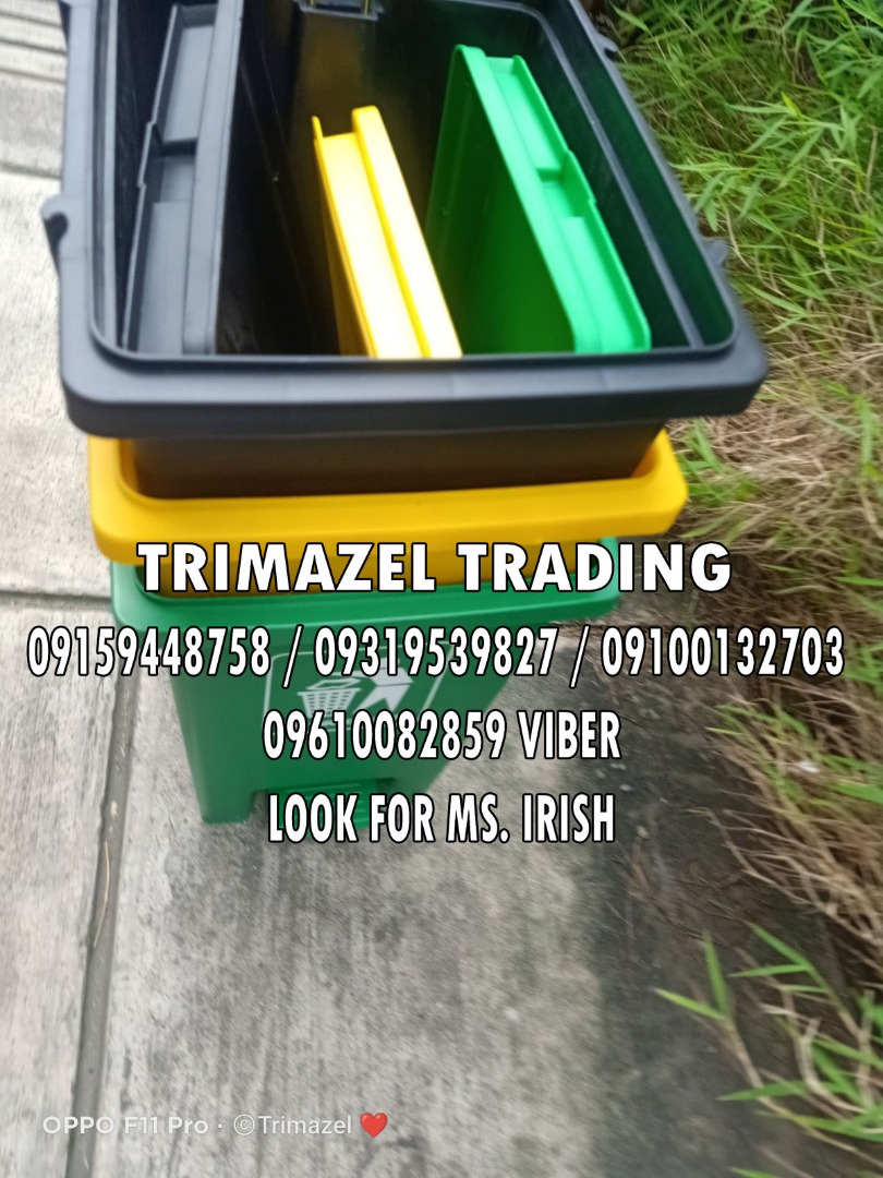 STEP ON TRASH BIN 20 LITERS, Furniture & Home Living, Cleaning ...