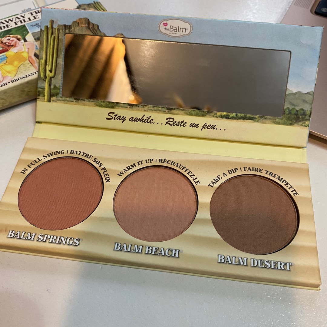 The Balm Girls Getaway Trio Palette, Beauty & Personal Care, Face ...