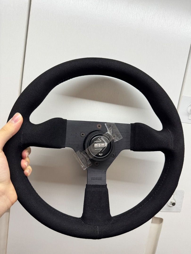 thrustmaster 14吋 仿Momo V2猄皮軚盤 for thrustmaster 軚盤 T500 RS T300RS T300 ...