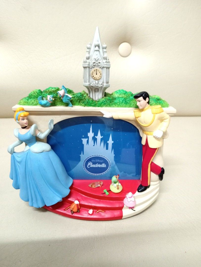 Tokyo Disneyland Disney Princess Cinderella Wedding Family Photo Frame ...