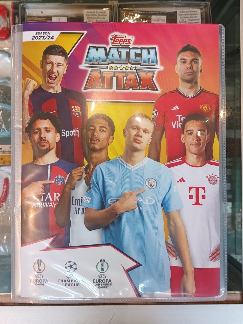TOPPS Match Attax 23/24 UCL - Whole Set of Collectible Cards (85% ...