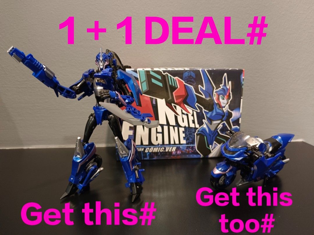 Transformers Apc Toys Angel Engine Arcee 1+1 Deal (TOTAL OF 2x ITEMS ...