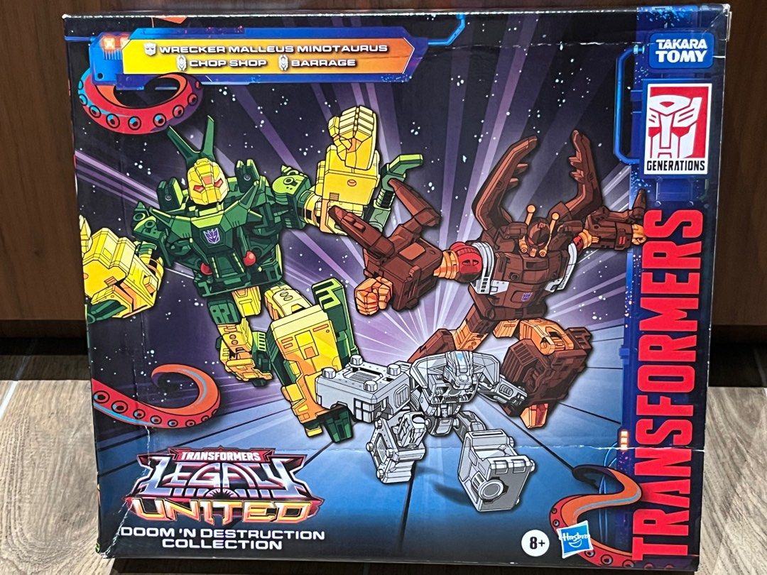 Transformers Legacy Doom N Destruction Chop Shop and Barrage with ...