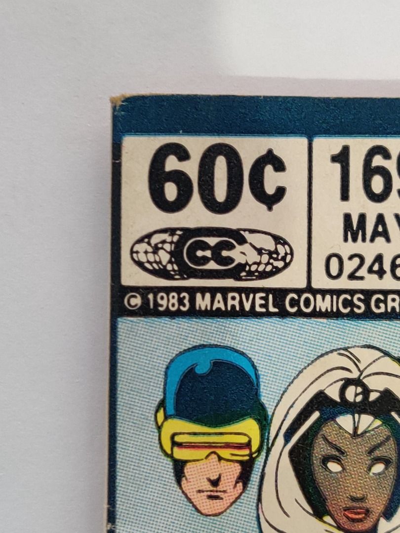 Uncanny X-Men Vol. 1 (1963) #169 Newsstand Mark Jewelers Insert ...