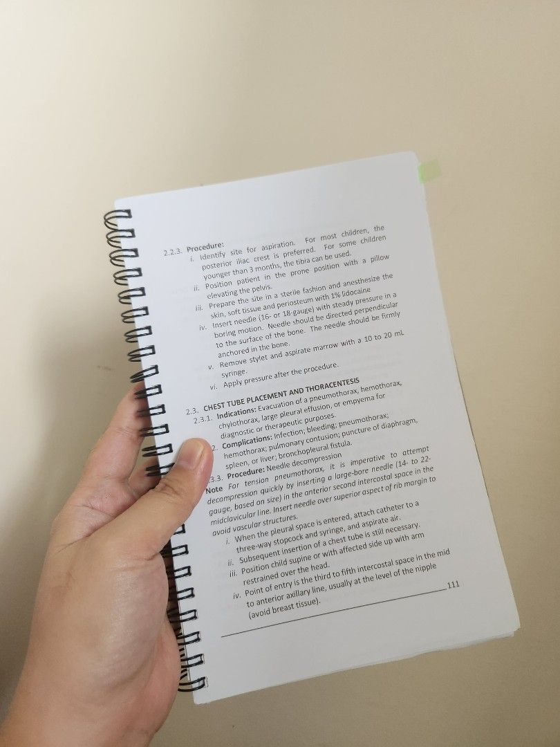 UST Handbook On Pediatric History Taking, Physical Examination and ...