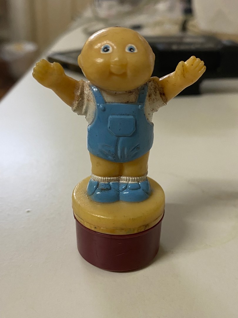 VINTAGE 1980's HG CABBAGE PATCH KIDS BABY BOY BALD STAMPER STAMP W/ INK ...