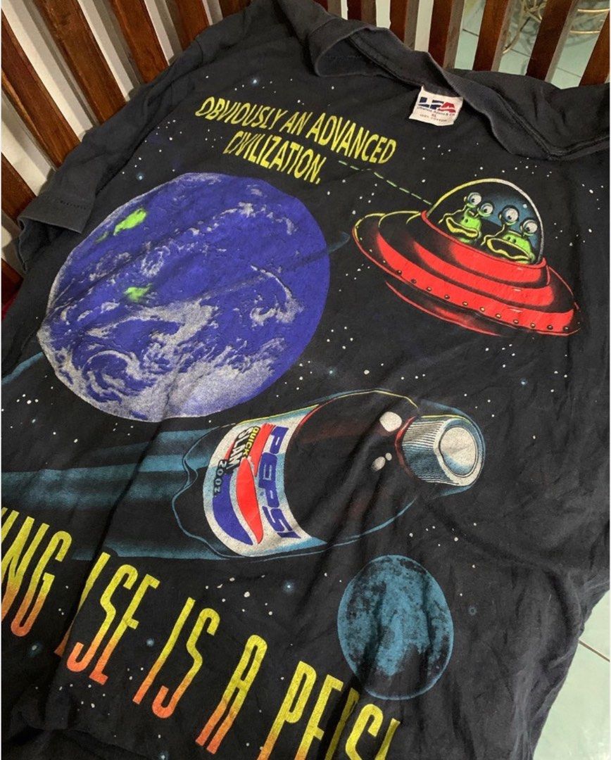 Vintage alien pepsi, Men's Fashion, Tops & Sets, Tshirts & Polo Shirts ...