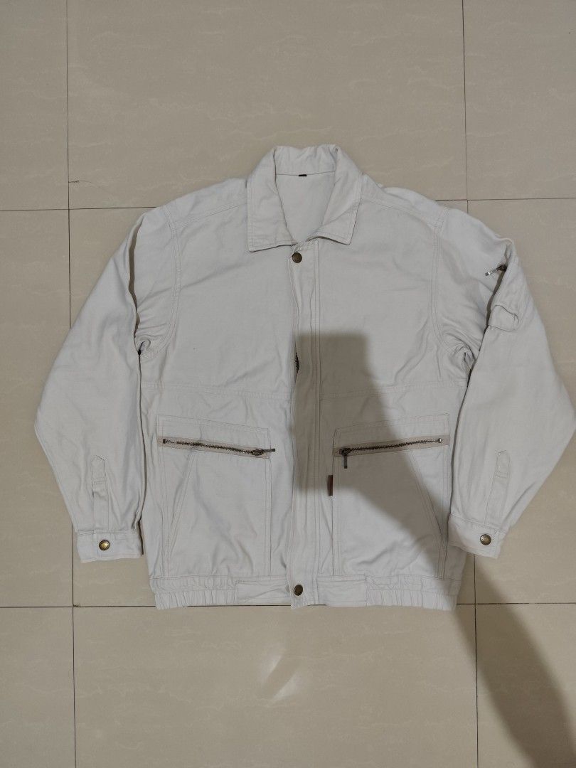 Vintage Japanese Work Jacket, Men's Fashion, Coats, Jackets and ...