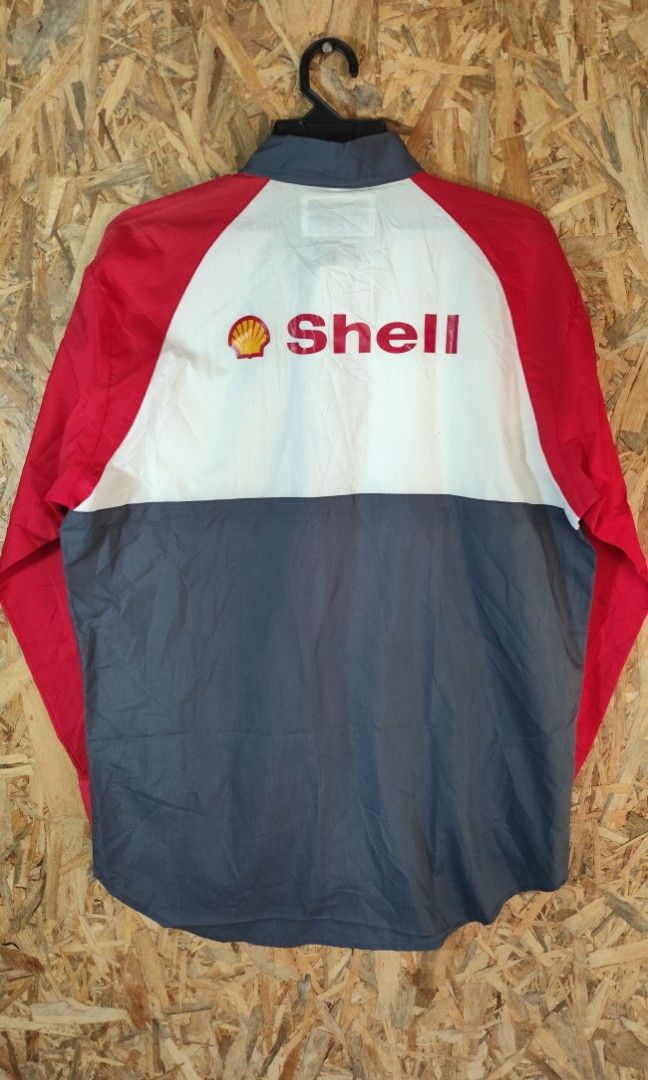 Vtg SHELL Uniform Worker, Men's Fashion, Coats, Jackets and Outerwear ...