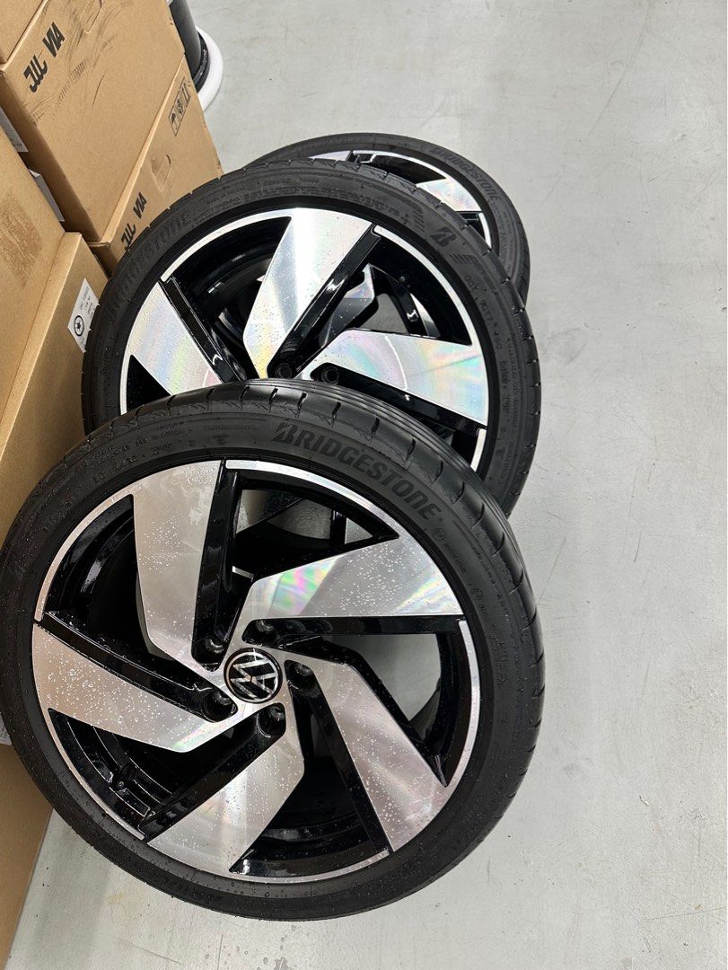 VW Golf MK8 GTI Rim & Tyres for Sale, Auto Accessories on Carousell