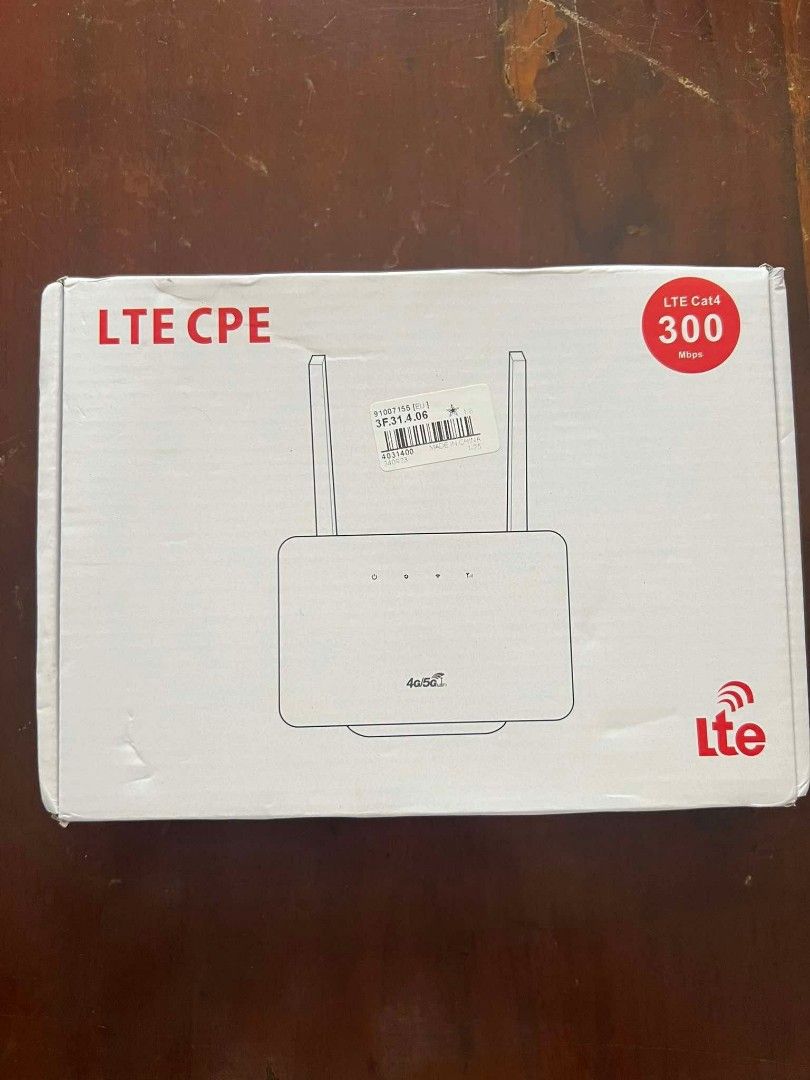WiFi Router Sim Card Modem 4G/5G Network Router 300 Mbps, Computers ...