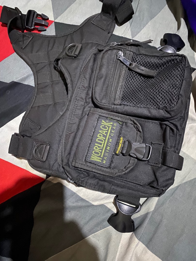 World Pack Chest Bag, Men's Fashion, Bags, Belt bags, Clutches and ...