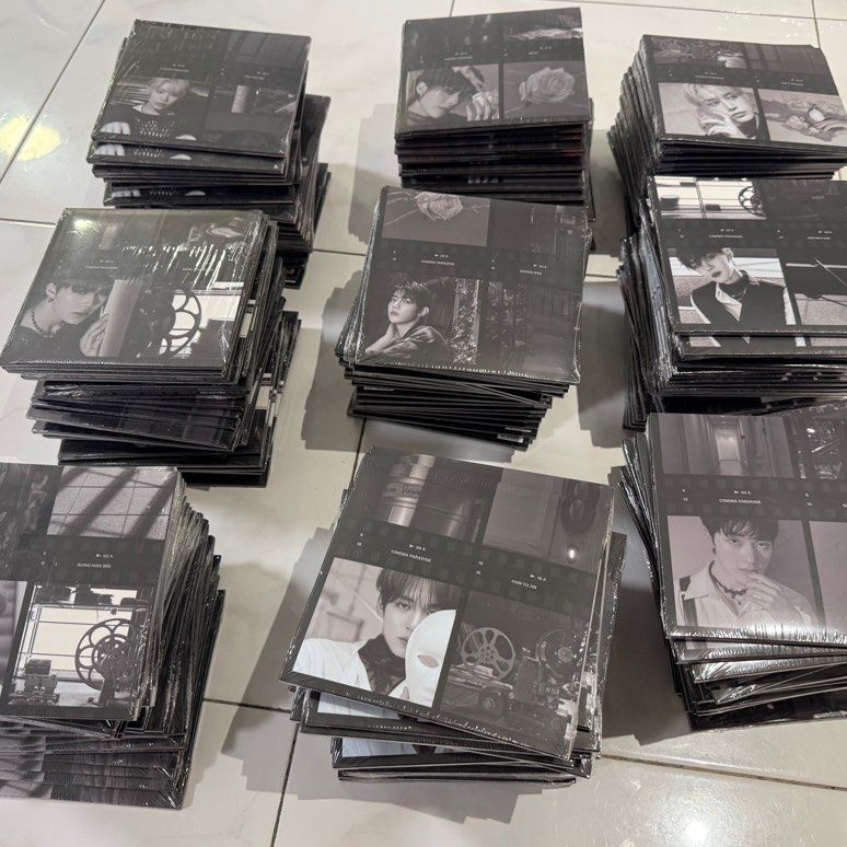 zerobaseone sealed albums cinema paradise zb1 photobook digipack zerose ...