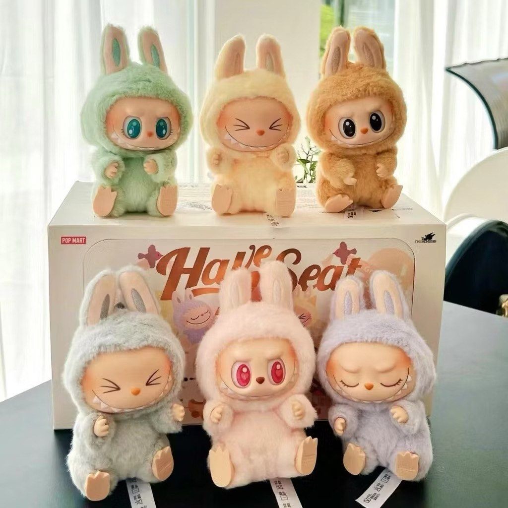 100% Authentic Labubu v2 Have a seat Blind Box, Hobbies & Toys, Toys ...