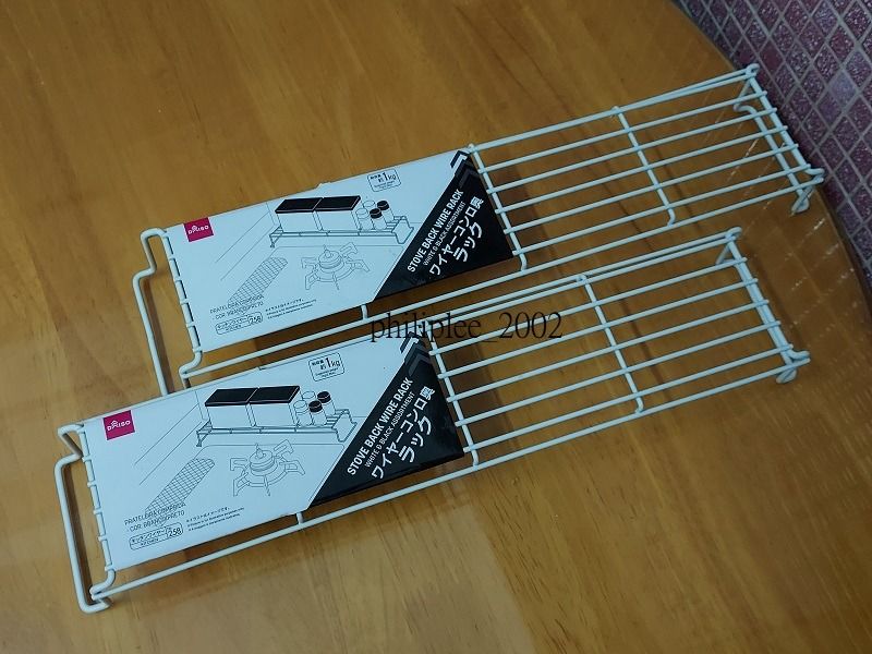 $10 For 2 DAISO Stove Back Wire Rack 收納架 置物架 Storage Rack , 傢俬＆家居, 其他 ...