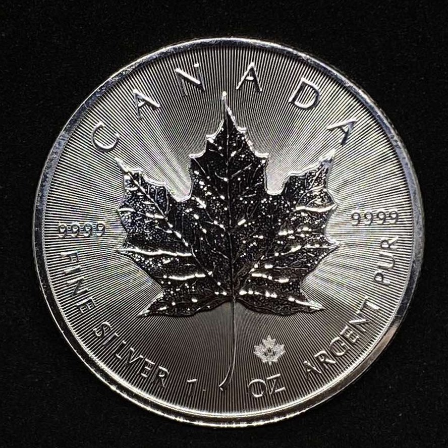2020 Canadian Maple Leaf 1oz Pure Silver Coin 9999, Hobbies & Toys ...
