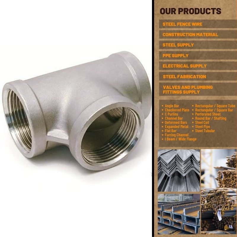 80mm diameter Tees / Pipe Fittings / Tee Connector, Commercial ...