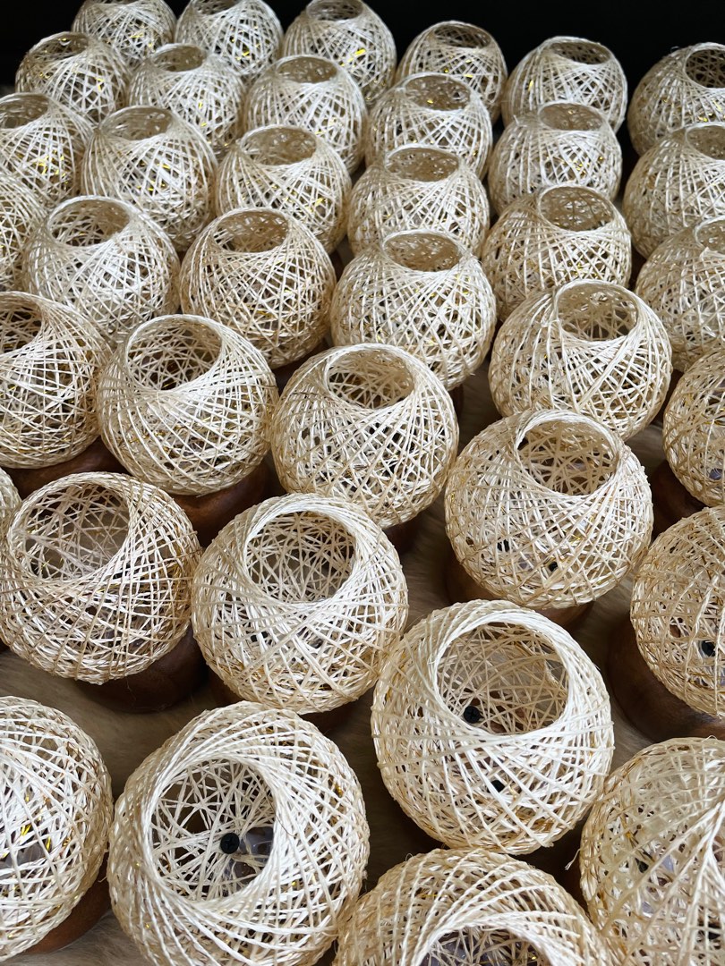 Abaca lamp for centerpiece available, Hobbies & Toys, Stationary ...