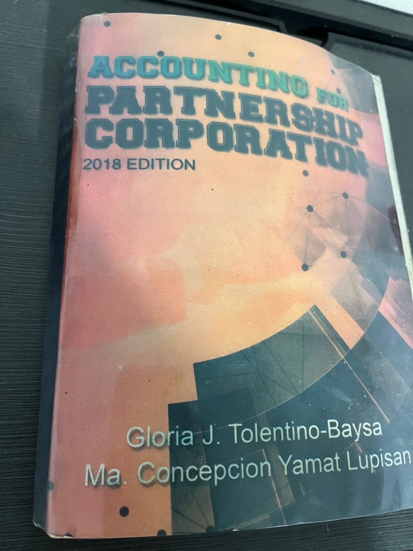 Accounting for Partnership and Corporation by Baysa and Lupisan ...