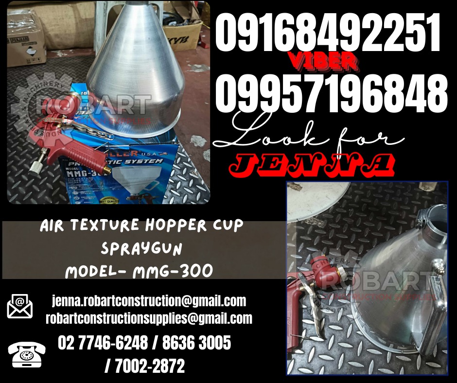 Air texture hopper cup spray gun Model- MMG-300, Commercial ...