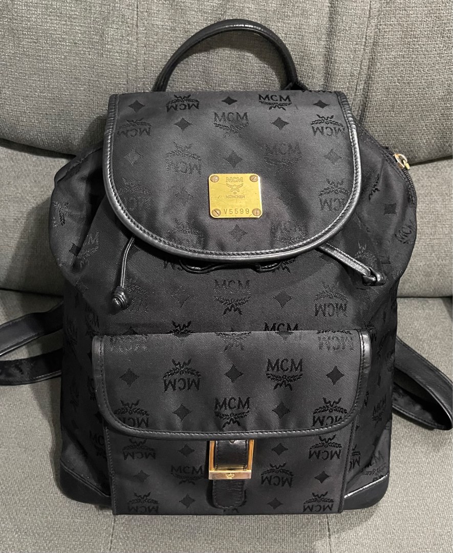 Auth MCM Germany Backpack, Women's Fashion, Bags & Wallets, Backpacks ...