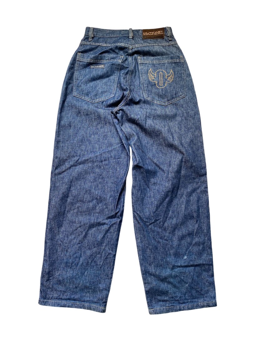 Baggy Jeans Outkast Vintage, Men's Fashion, Bottoms, Jeans on Carousell