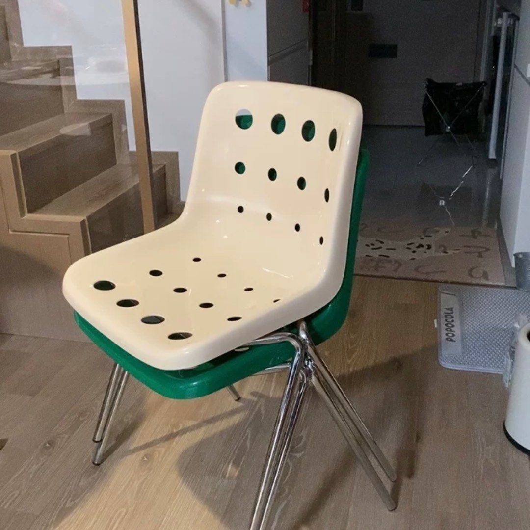 bauhaus post modern aesthetic chair cheese, Furniture & Home Living ...