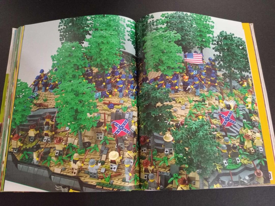 Brick History Amazing Historical scenes to build from Lego preloved ...