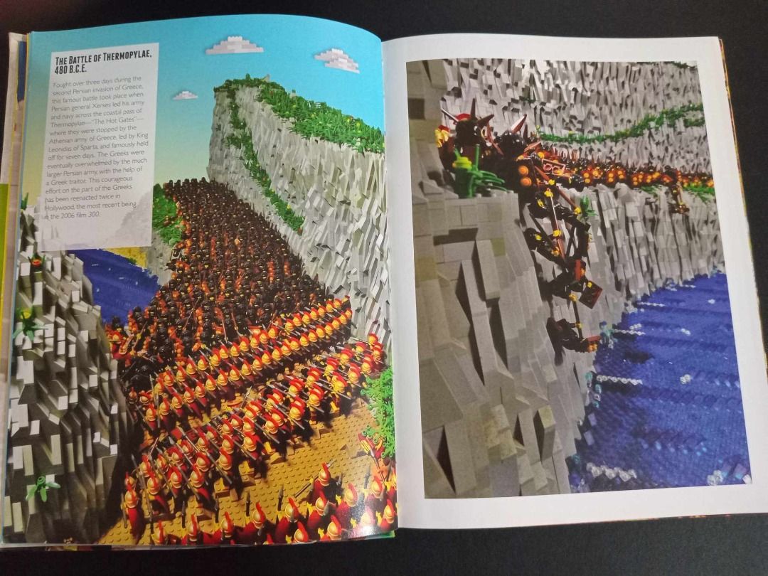 Brick History and Brick Wonders made from Lego bundle of 2 preloved ...