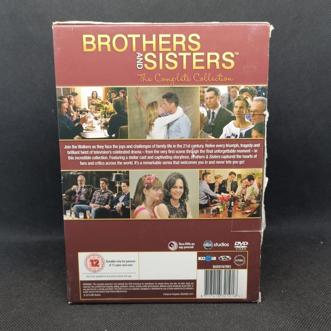 Brothers and Sisters The Complete Collection DVD Set in Mint Condition ...