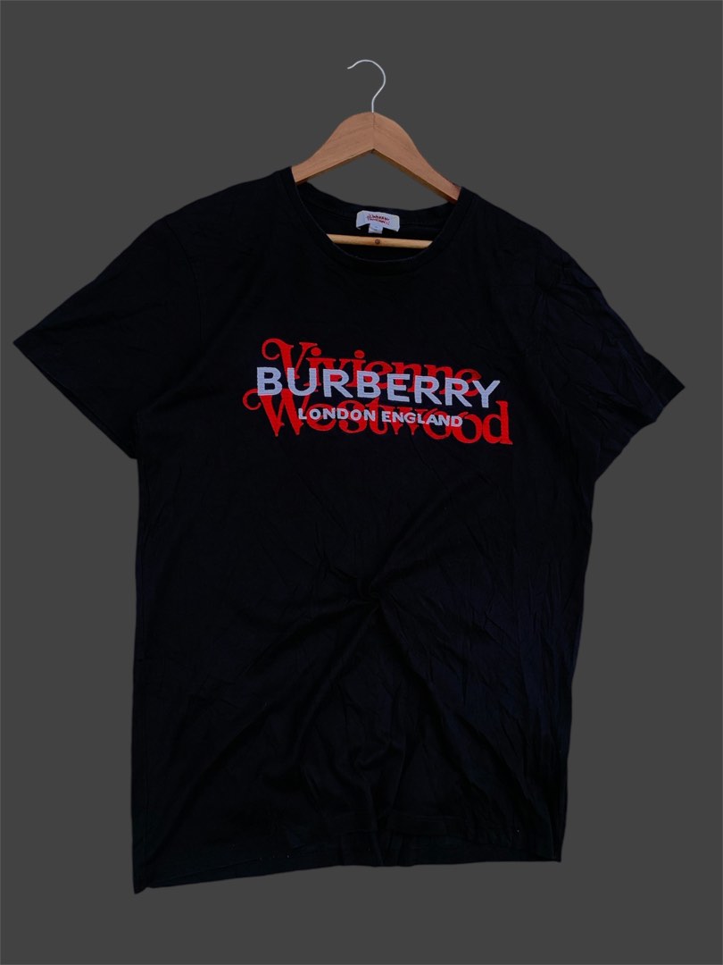 Burberry x Vivienne Westwood Tee, Luxury, Apparel on Carousell