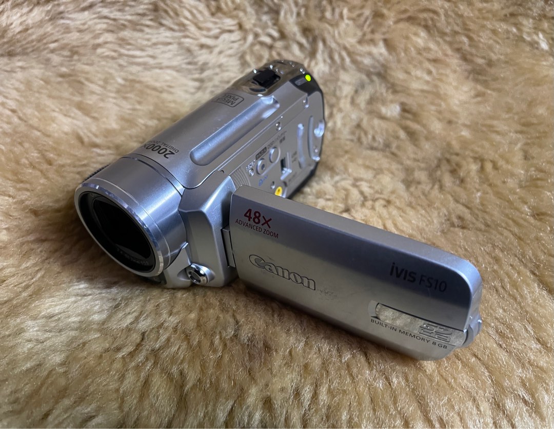 Canon iVIS SF10 8GB Camcorder, Photography, Video Cameras on Carousell