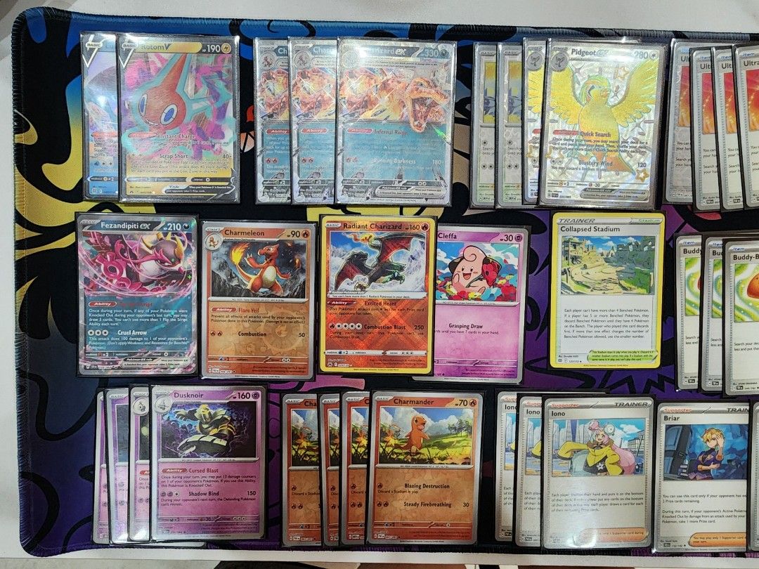 Charizard ex deck, Hobbies & Toys, Collectibles & Memorabilia, Stamps ...