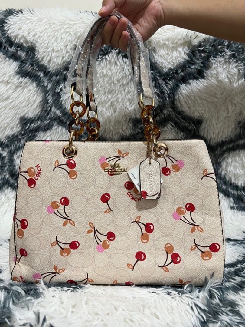 Coach Cherry Bag, Women's Fashion, Bags & Wallets, Shoulder Bags on ...