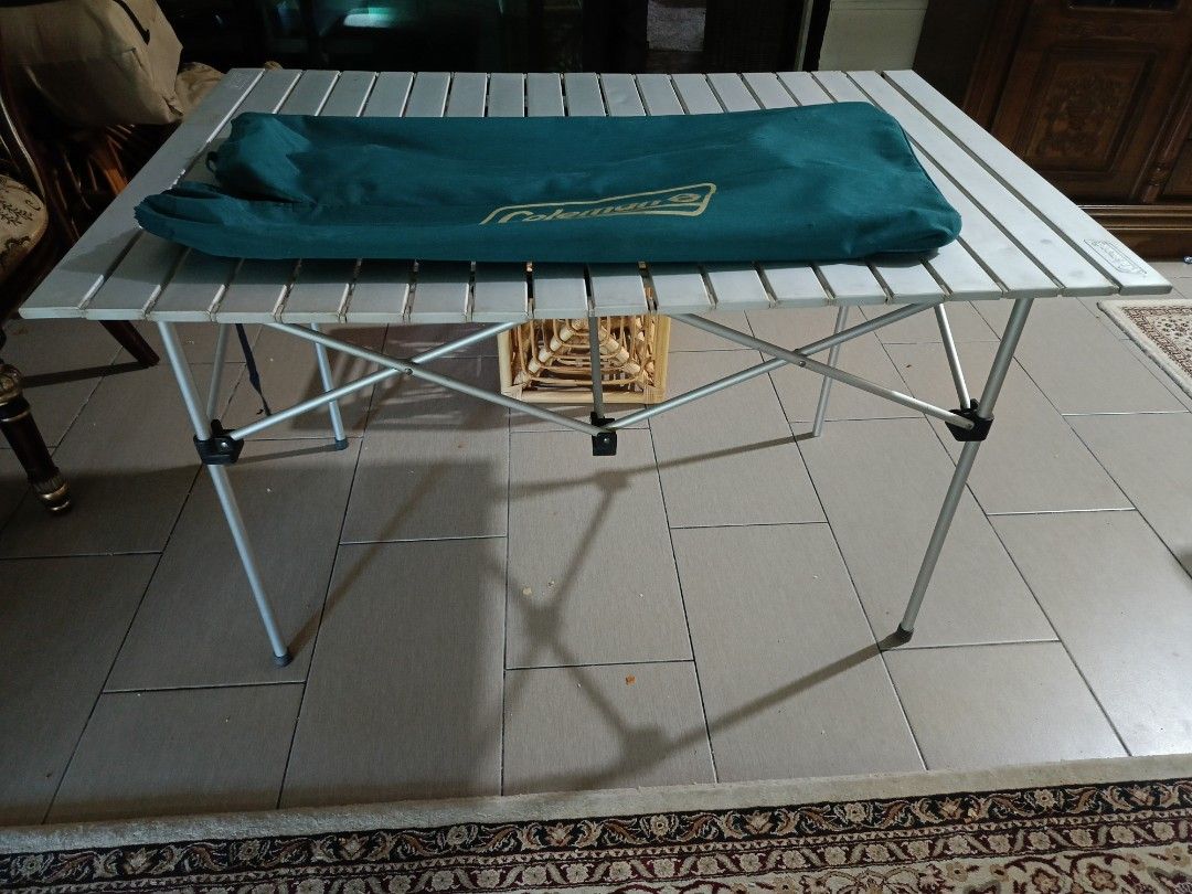 Coleman Easy Roll 2 Stage Table 6, Sports Equipment, Hiking & Camping ...