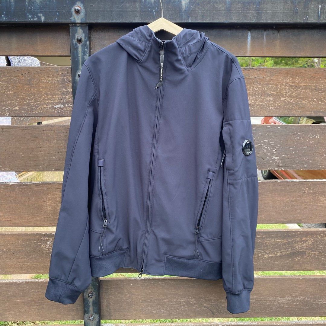 C.P Company Soft Shell R Navy Hoodie Jacket Stone island cp company, Men's Fashion, Coats ...