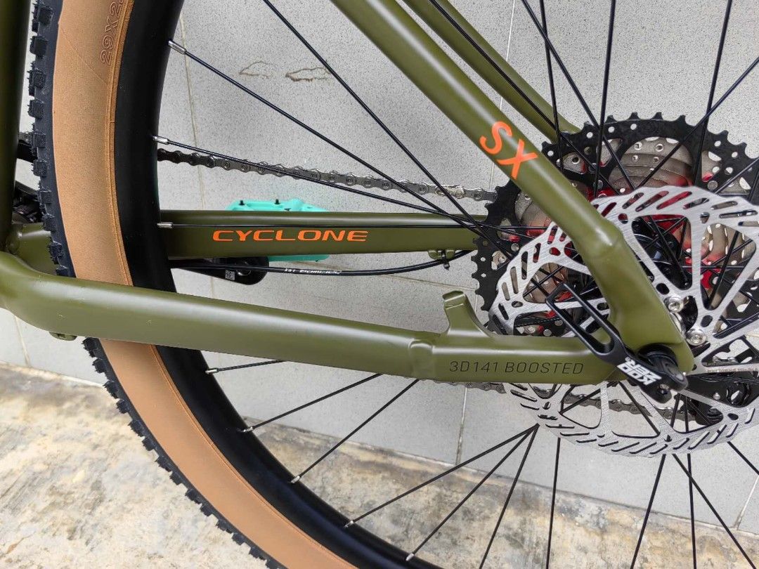 CYCLONE 29er Mountain bike, 1x11 shimano deore m5100, shimano hydraulic ...