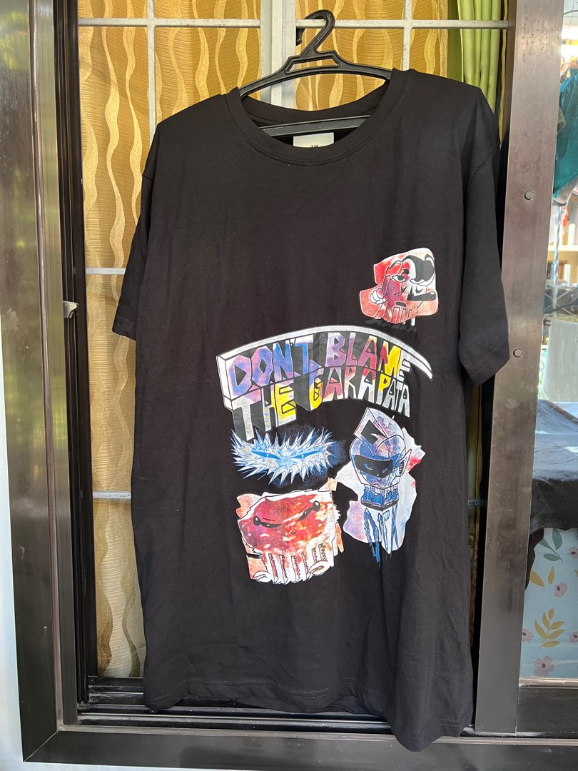 DBTK x H&M x Garapata Black Shirt, Men's Fashion, Tops & Sets, Tshirts ...