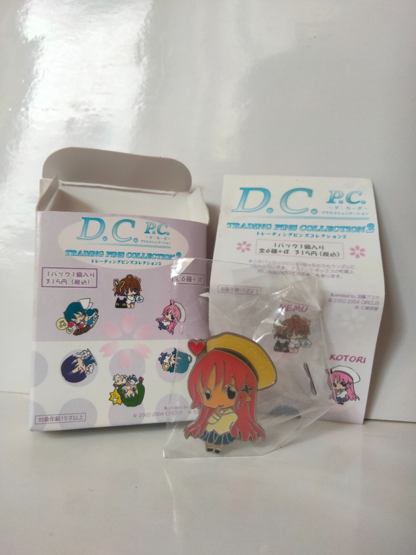 D.C. Da Capo Trading Pin Collection 2 - KOTORI SHIRAKAWA, Hobbies ...