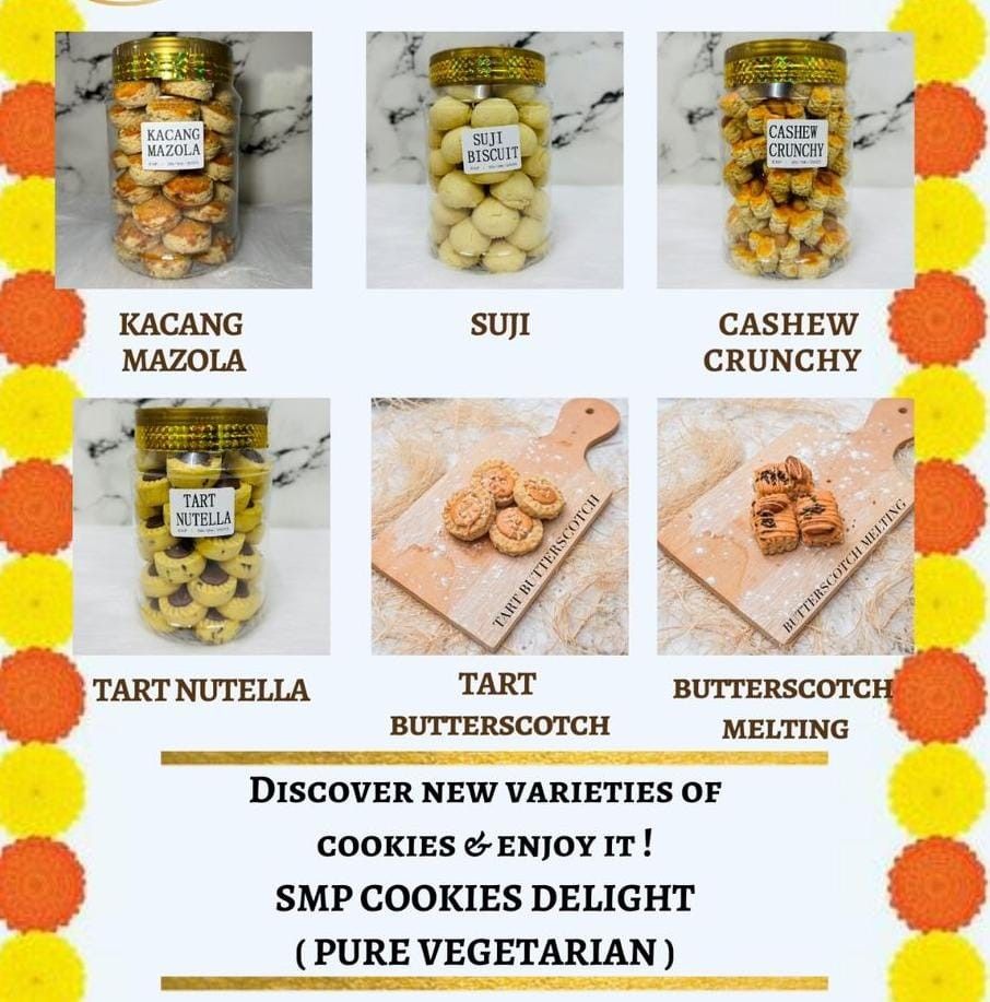 Deepavali Cookies, Food & Drinks, Homemade Bakes on Carousell