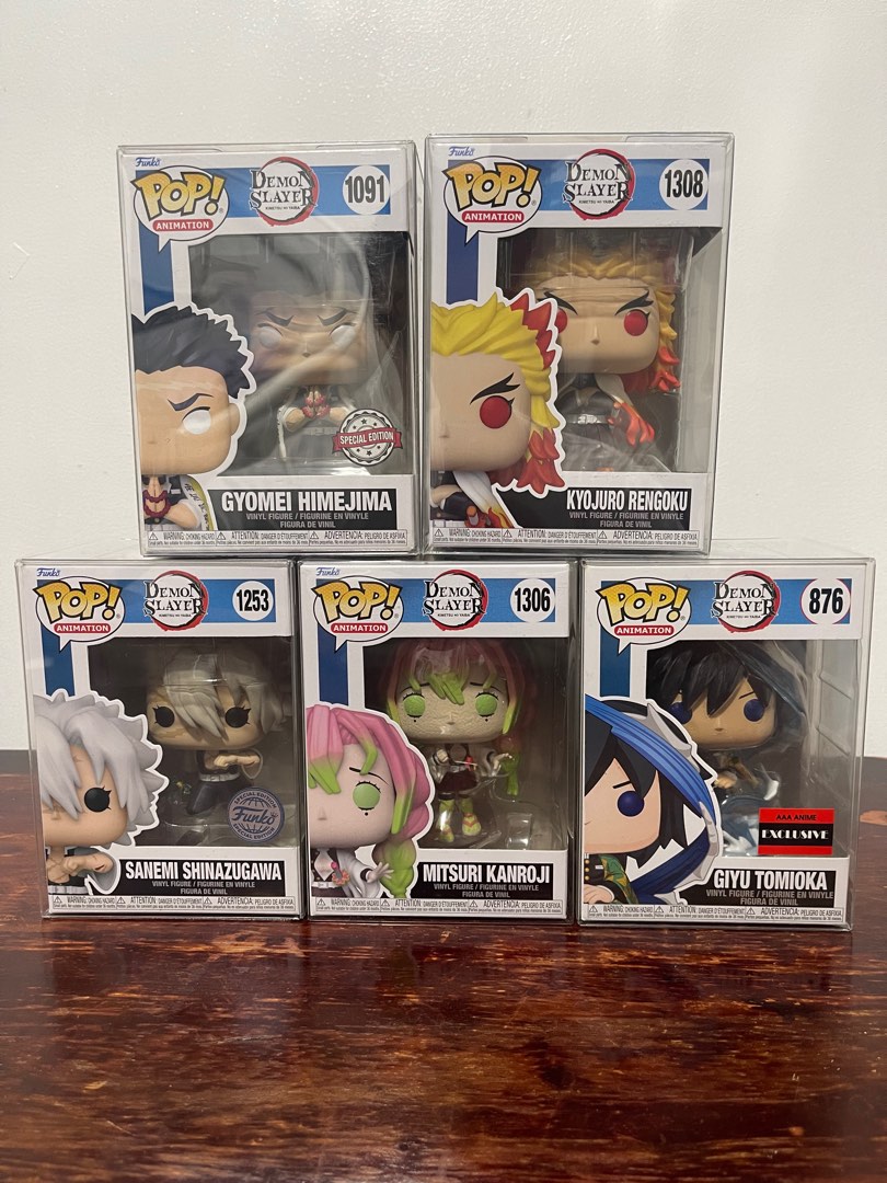 DEMON SLAYER Hashira Funko Pop, Hobbies & Toys, Toys & Games on Carousell