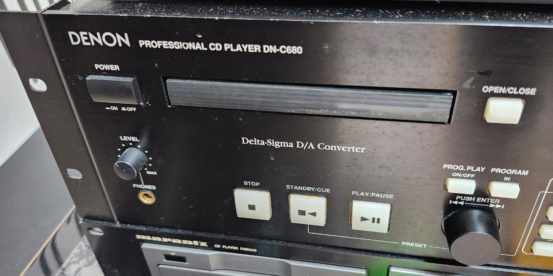 Denon Professional Cd Player Dn-c680, 音響器材, 音樂播放裝置 Mp3及cd Player 