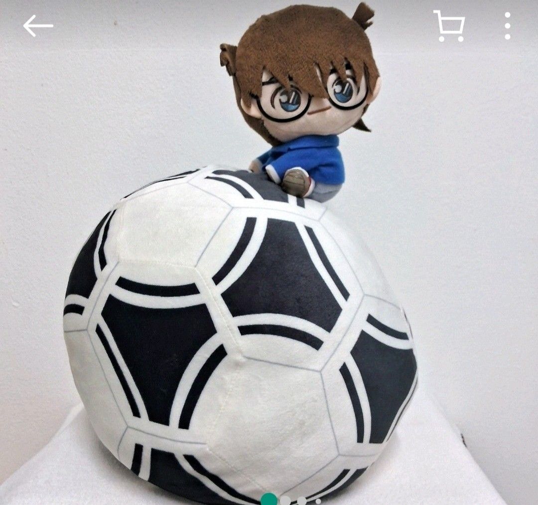 Detective Conan Shinichi Kudo Mochi Mochi Cushion Plush Ichiban Kuji ...