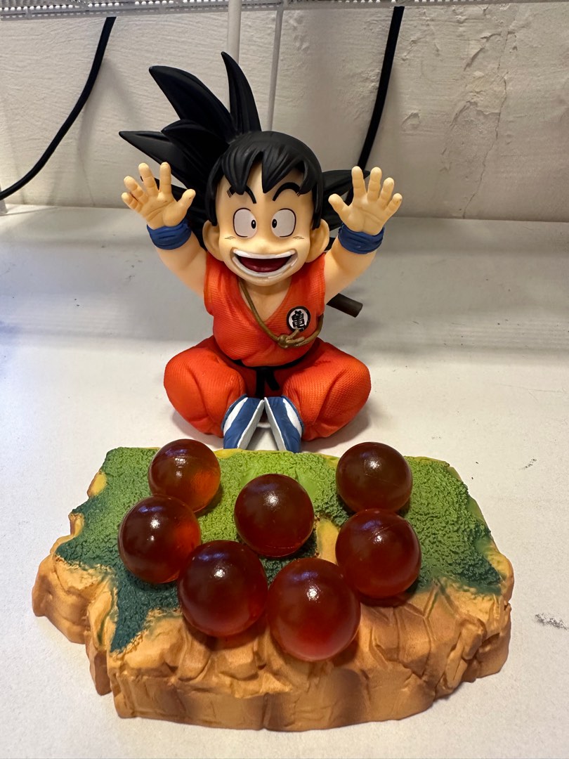 Dragonball Goku With Wishing Balls Action Figure (12cm), Hobbies & Toys ...