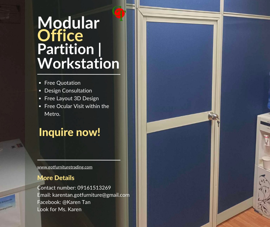 Floor-to-ceiling Partitions | Full Fabric partition | Office furniture ...