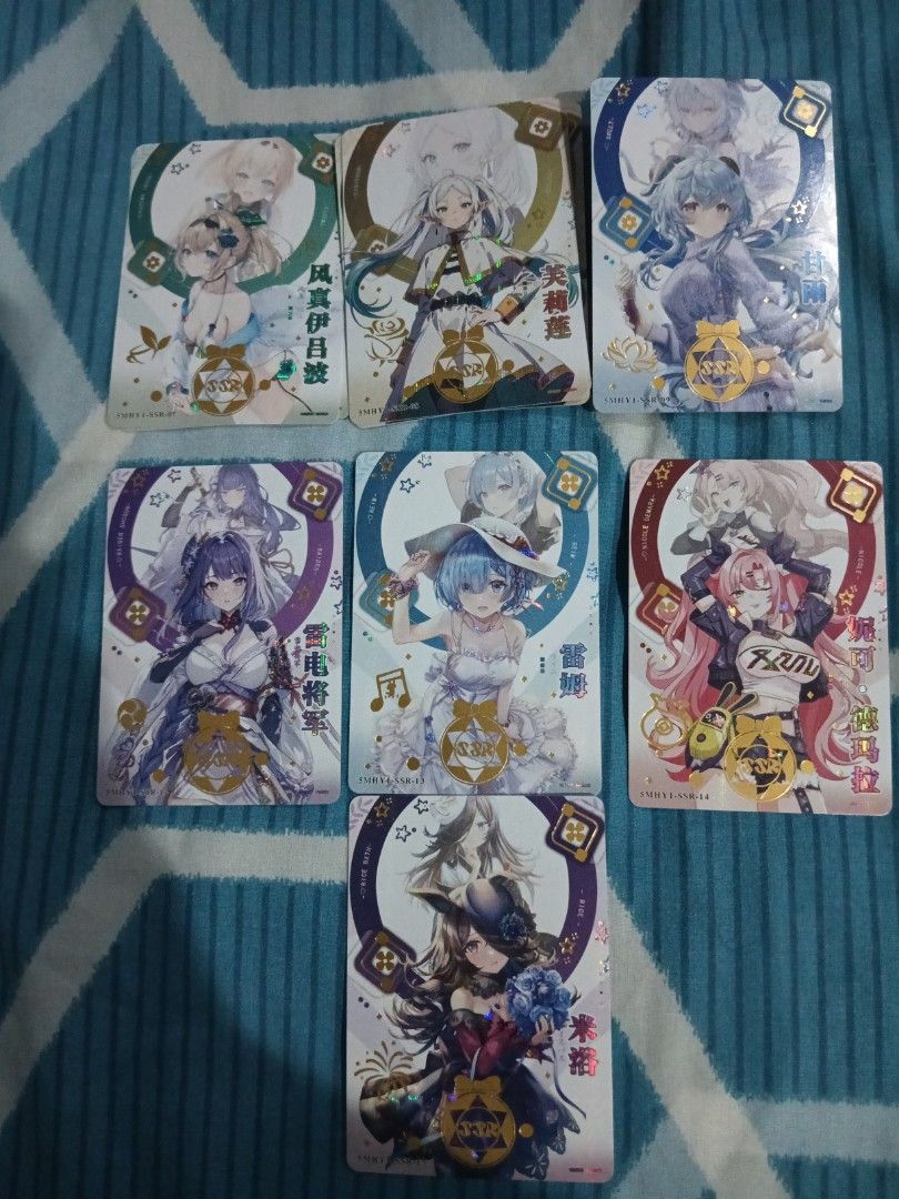Flower girls 5m01 SSR cards, Hobbies & Toys, Toys & Games on Carousell