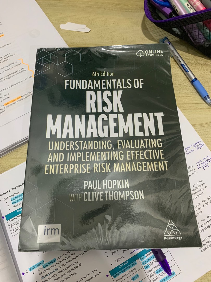 Fundamentals of Risk Management, Hobbies & Toys, Books & Magazines ...