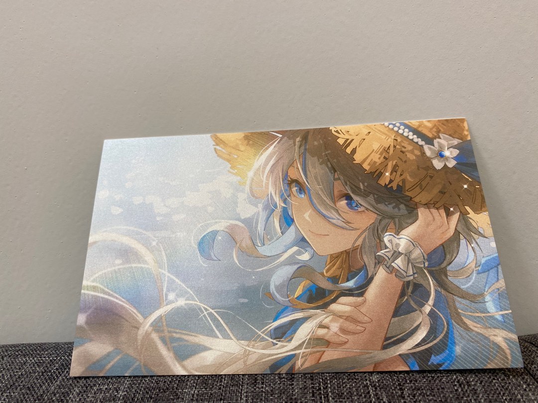 Furina Summer Memoria Postcards GENSHIN IMPACT , Hobbies & Toys ...