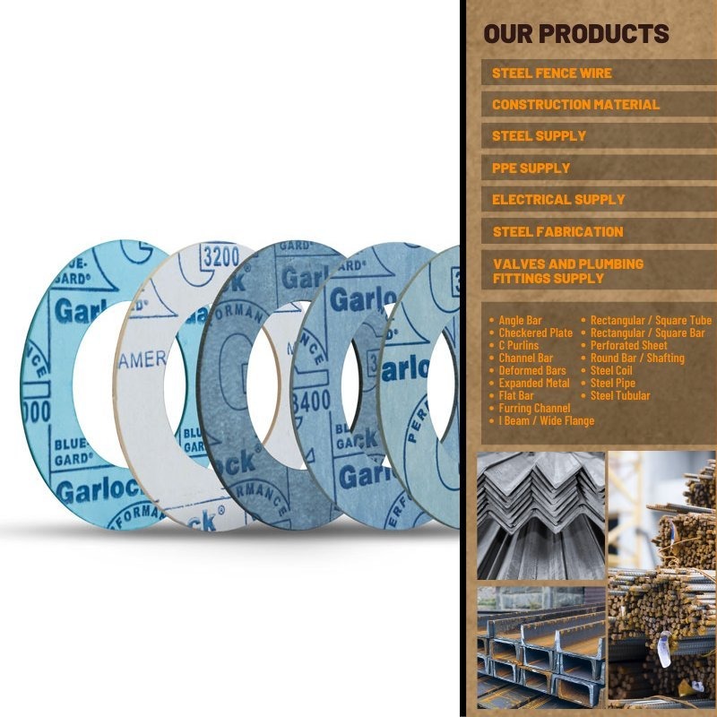 Garlock Gasket 5mm x 4ft x 4ft length, Commercial & Industrial ...